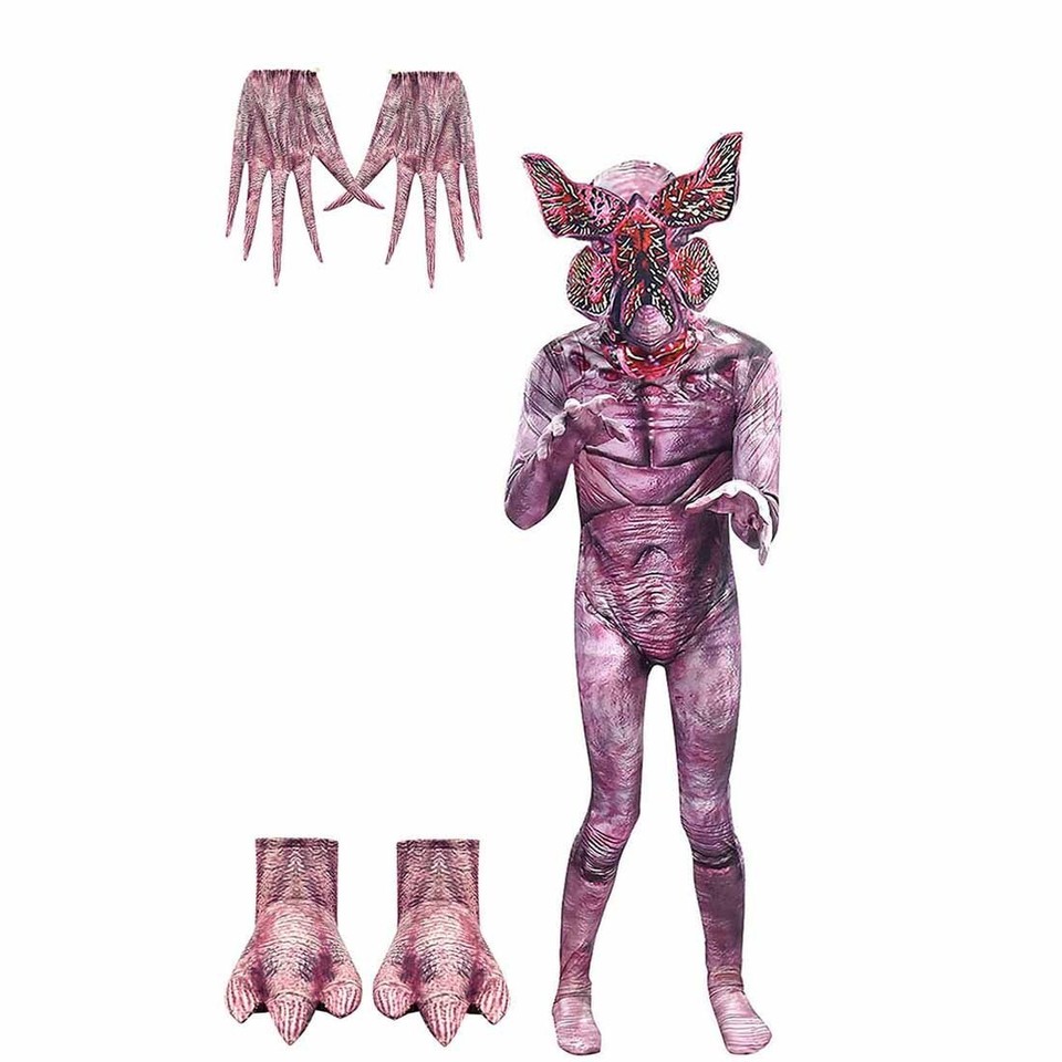 Demogorgon Kids Halloween Costume Stranger Things Party Cosplay ...