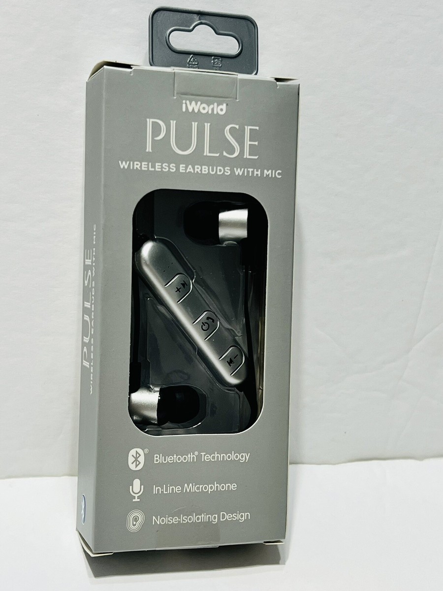 Iworld Earbuds With Mic IWorld Kinetic Noise Isolating Wired Earbuds