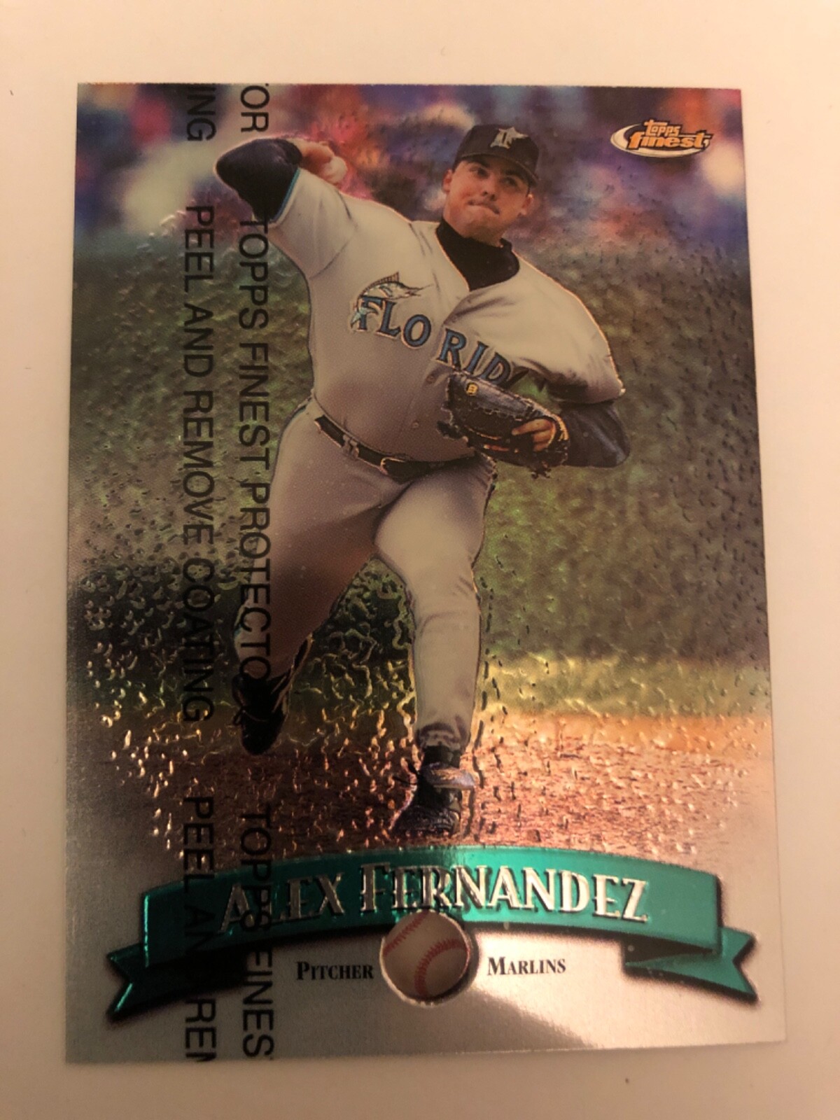 1998 Topps Finest #56 Marlins Alex Fernandez Baseball Card | eBay