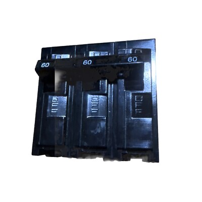 Siemens ITE Q360, 3 Pole, 60 Amp, Type QP Circuit Breaker. 60A, Tested ...