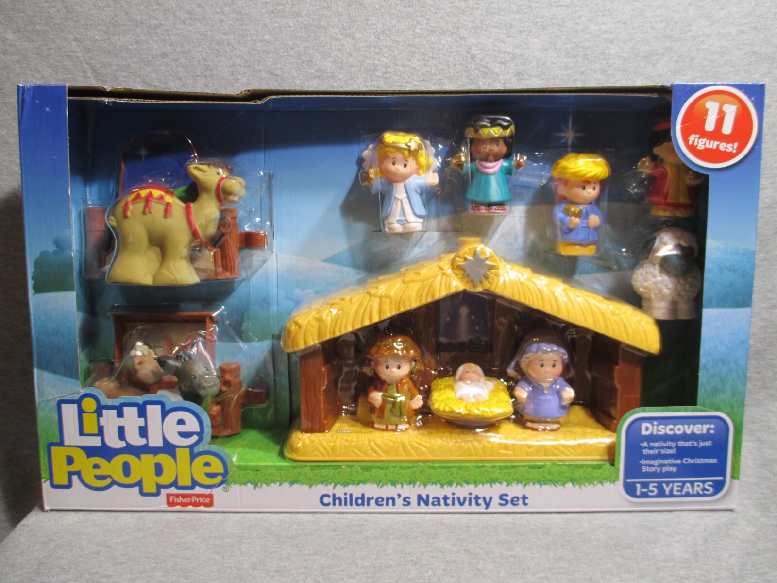 NEW Fisher Price Little People Children's Nativity Christmas Play Set ...
