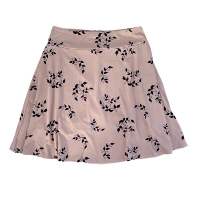 XS EILEEN SKORT LULAROE ~ BLACK & LIGHT BROWN FLORAL PRINT ~ sizes 0-2 ...