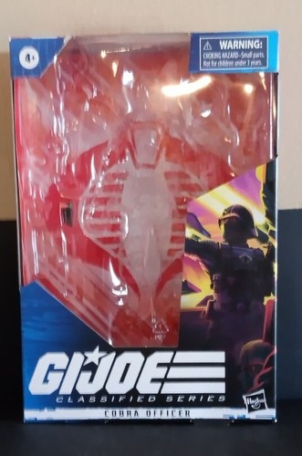 EMPTY BOX GI Joe Classified Series #37 Cobra Officer Figure by Hasbro ...