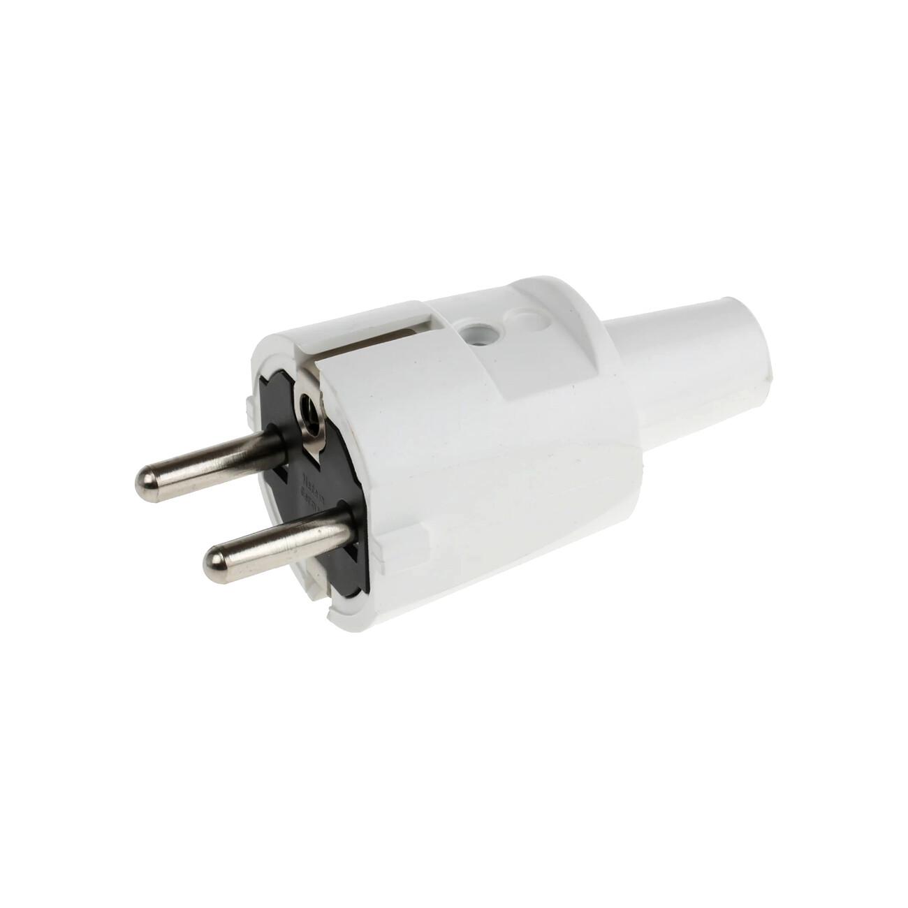 Hochwertige Schukostecker Stromstecker IP 20 PVC Schuko Netzstecker ...
