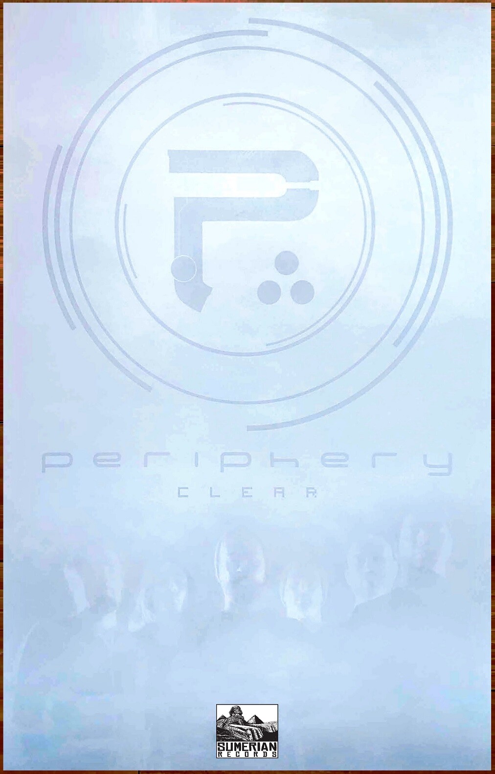 PERIPHERY Clear Ltd Ed RARE New Tour Poster +Sticker! Progressive Metal ...