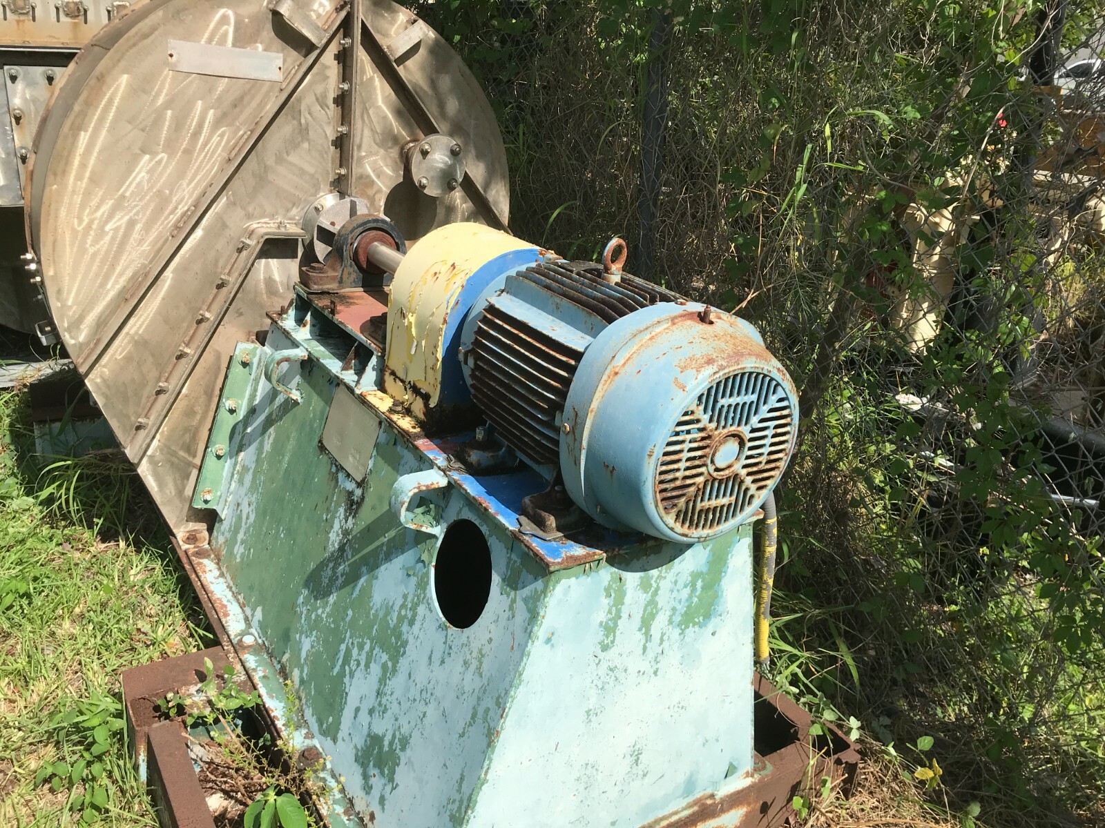 Robinson 400 F 9500 CFM Draft Fan & Blower w/ WEG 25 HP TEFC motor ...