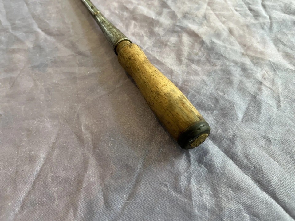 VINTAGE SARGENT 1/4” WIDE MORTISE SOCKET CHISEL W BEVEL SIDES - SHARP ...