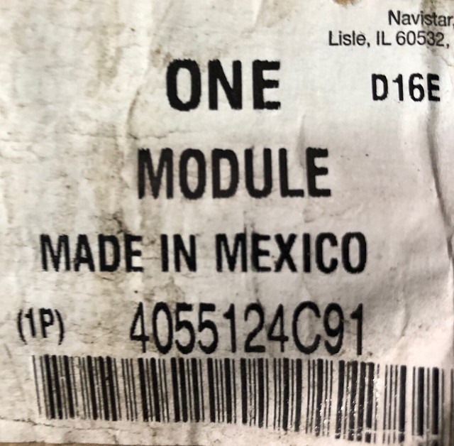 International Navistar Wiper Motor Assembly 4055124C91 for sale online ...
