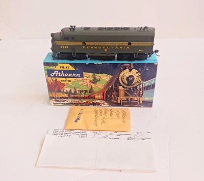 ATHEARN HO SCALE PENNSYLVANIA 9643 F7A SUPER POWER LOCOMOTIVE # 3207 | eBay