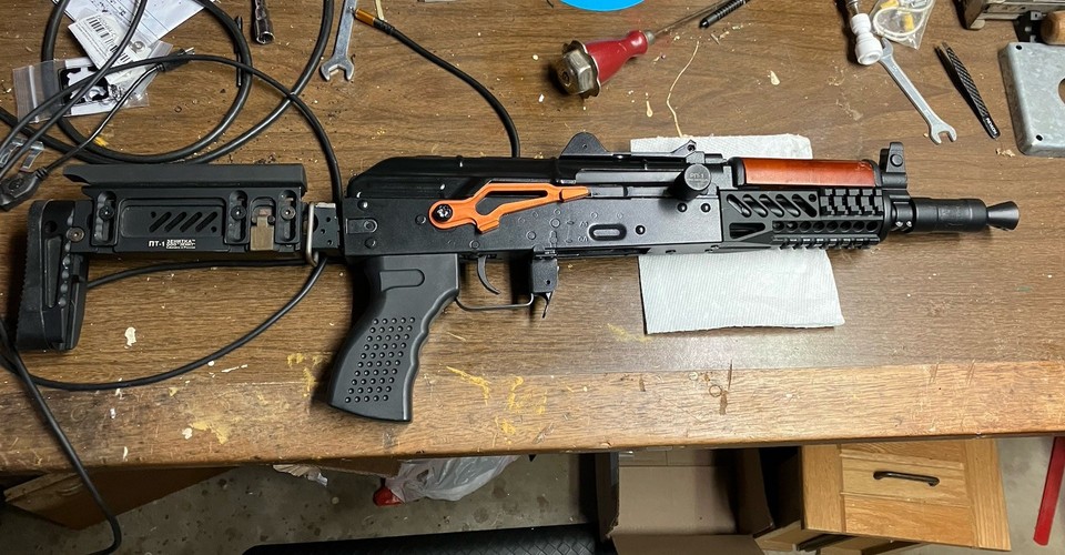 Airsoft Custom Zenitco AK74U CQB Build | eBay