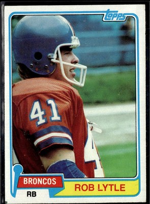 1981 Topps #464 Rob Lytle | eBay