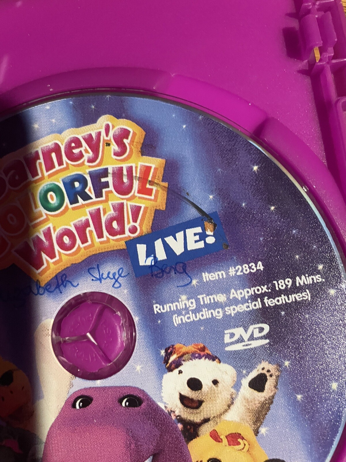 Barney’s Colourful World! Live! Canadian Release (DVD, 2004) | eBay