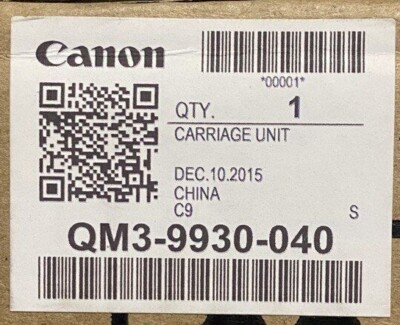 Canon iPF6300/6300S/6350 Carriage Unit, QM3-9930-040, GENUINE, NEW | eBay