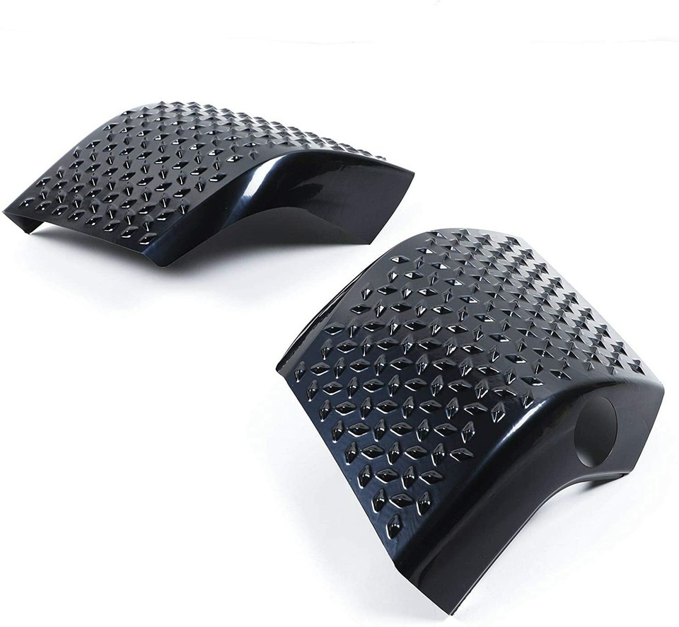FOR 2007-17 JEEP WRANGLER JK 2PCS FRONT FENDER DECOR COVER TRIM ...