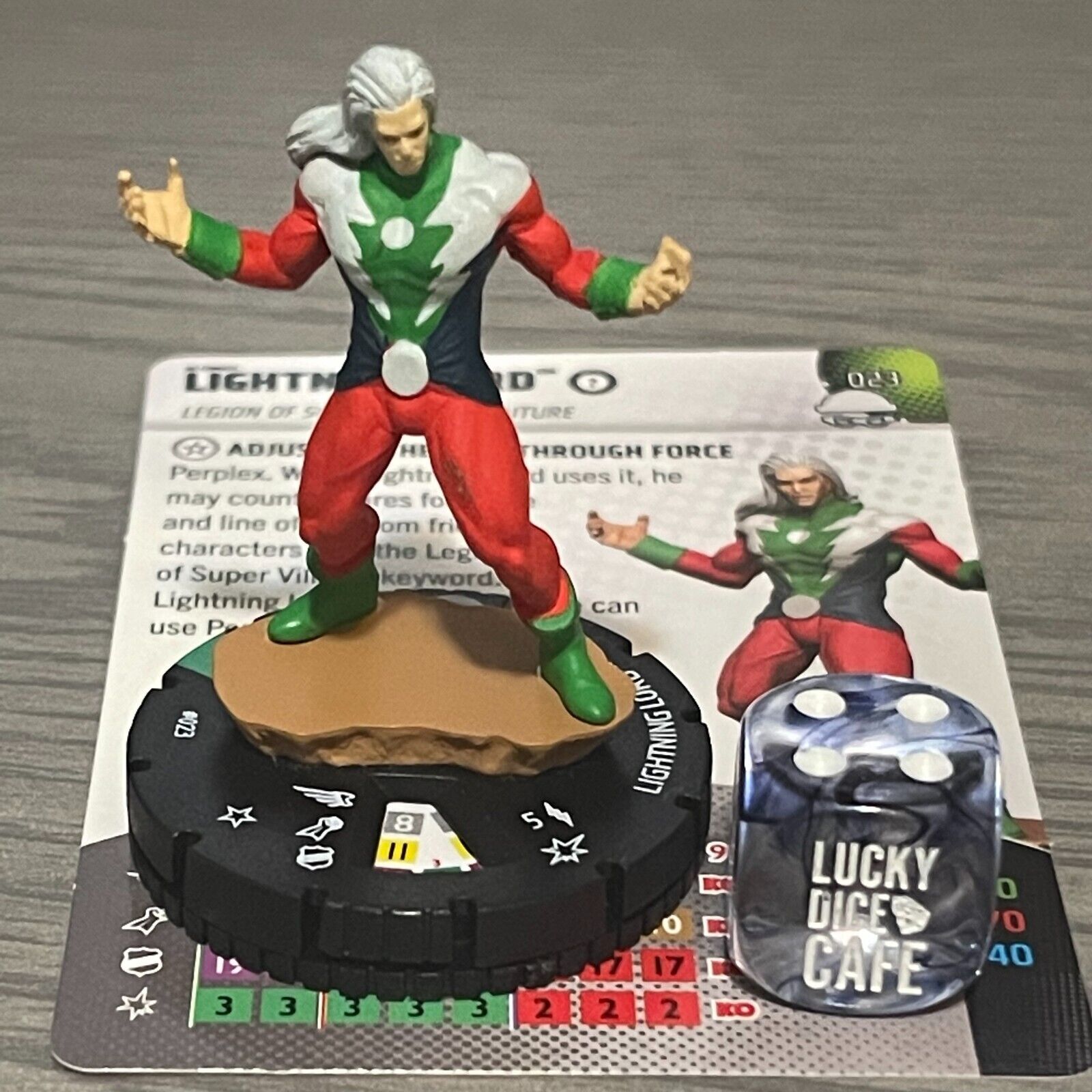 DC Heroclix Notorious 023 Lightning Lord Uncommon | eBay