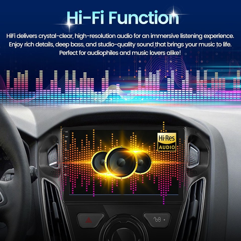 Android 15.0 Car Stereo Radio Carplay GPS For Ford Focus MK3 2012-2018 ...