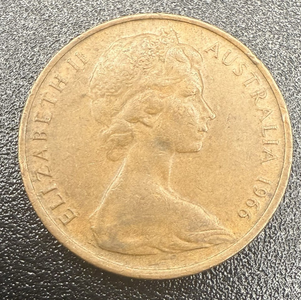 1966 2c Two Cent No Missing SD Variety Circulated Coin | eBay