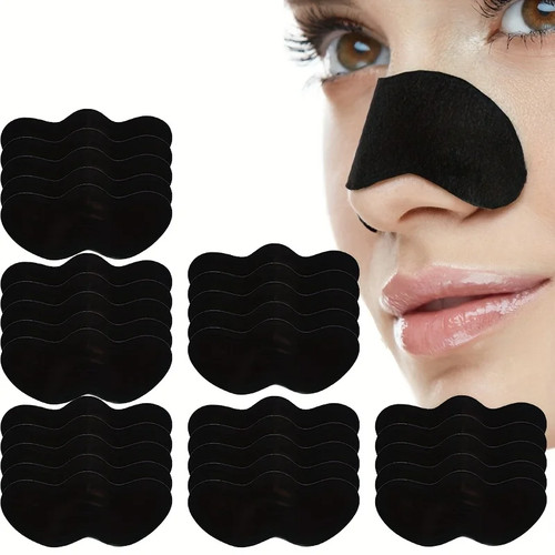 10/50/100pcs Blackhead Remover Nose Pore Cleansing Strip Peel Off Mask ...