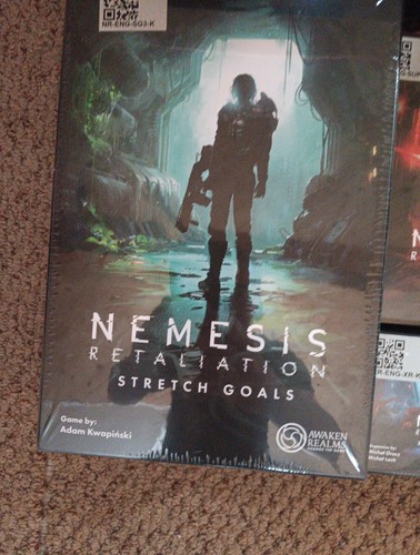 NEMESIS RETALIATION Board Game GAMEFOUND Kickstarter Stretch Goals ...