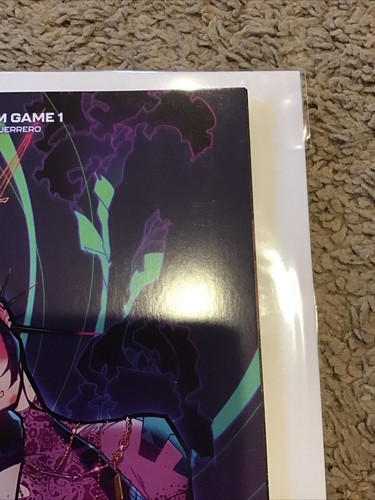 PUNCHLINE THE GOTHAM GAME #1 ROSE BESCH CARD STOCK VARIANT 1ST PRINT ...