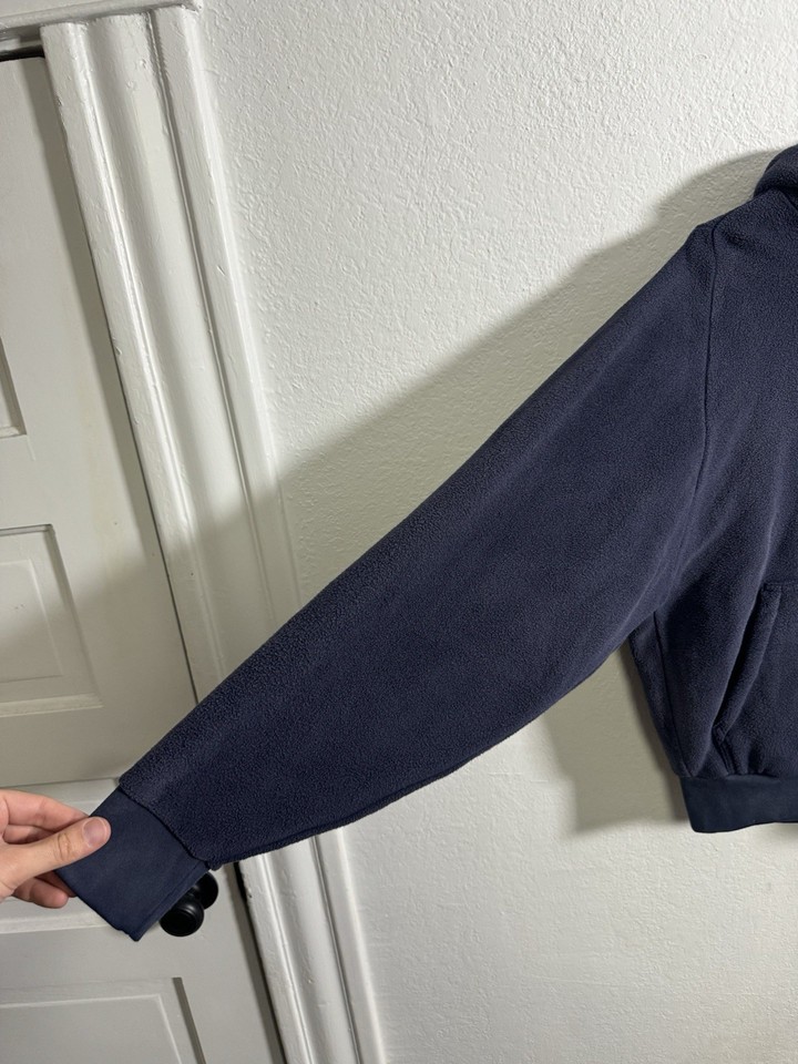 Yeezy Gap Polar Fleece Regular Fit Hoodie Unreleased Season Navy Men ...