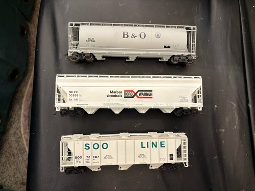 Ho scale covered hoppers set | eBay