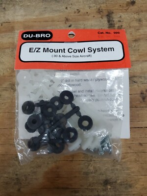 Dubro 999 E/Z Mount Cowl System .90 up (6) | eBay
