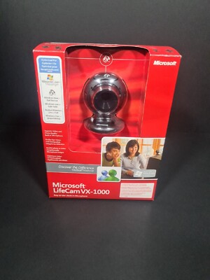 Microsoft LifeCam VX-1000 Webcam with built in microphone | eBay UK