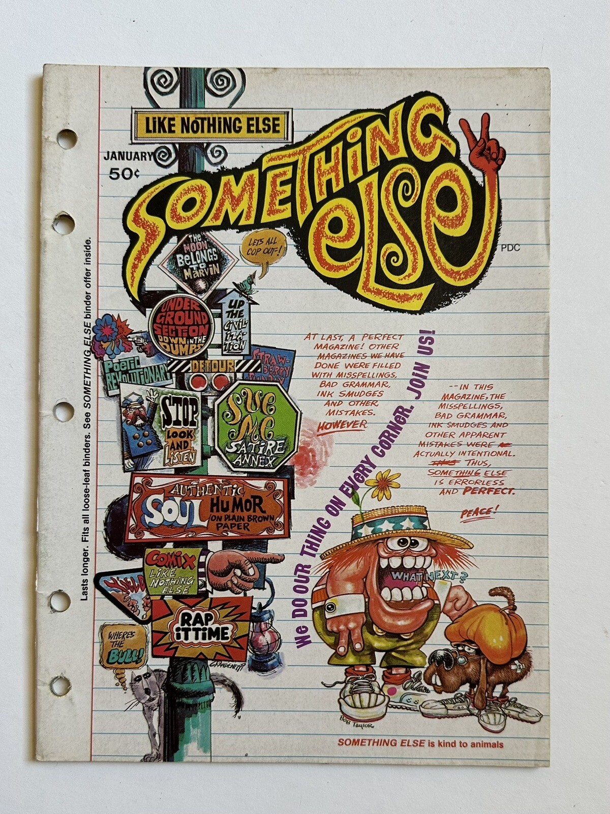 1971 Something Else Magazine MAD Cracked Jerry Grandenetti Cartoon ...