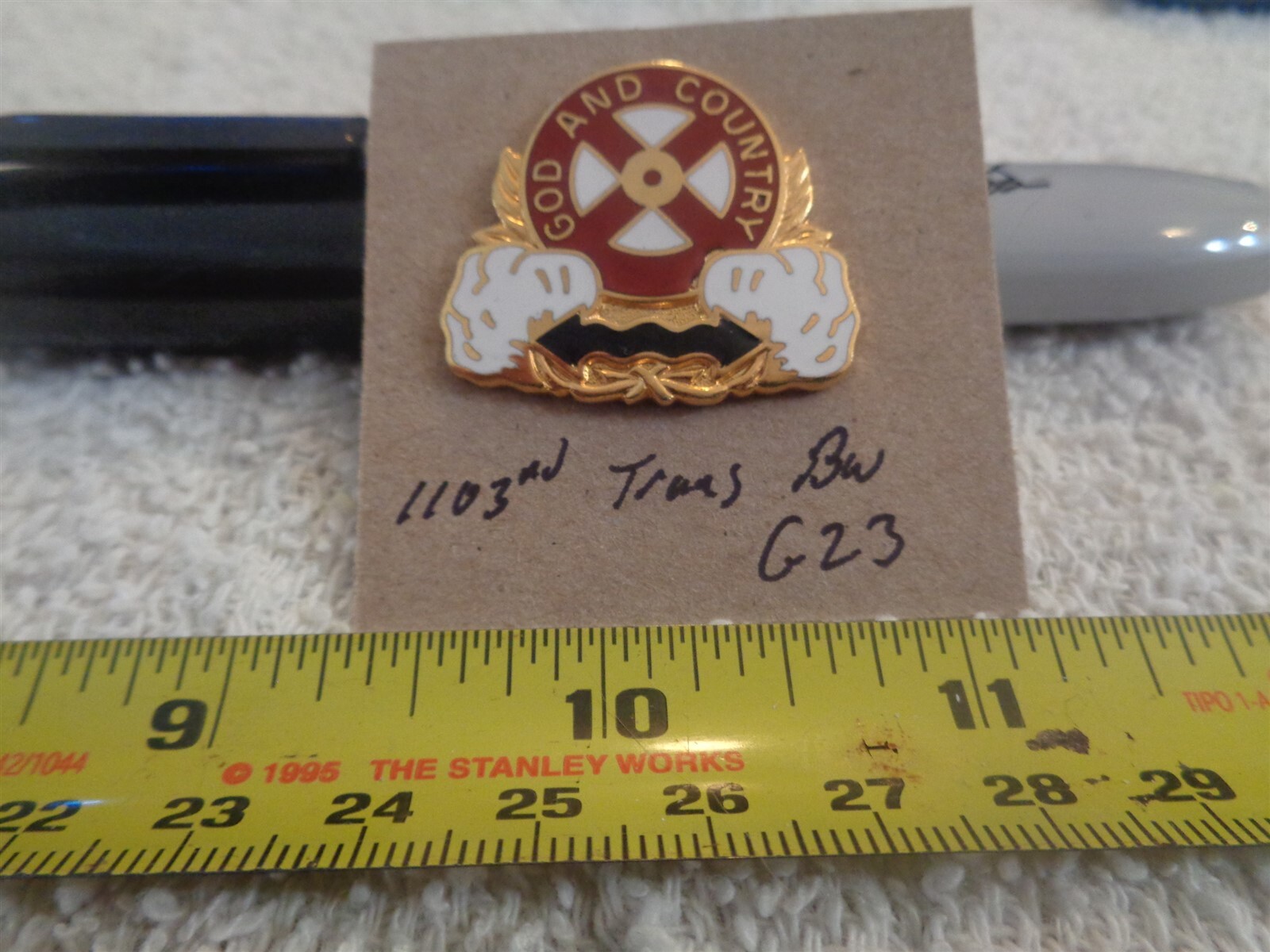 1103rd Transportation Battalion G23 Unit Crest, DI, DUI (DRAW#AC) | eBay