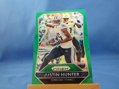 Justin Hunter Prizm 2015 Green Prizm #143 | eBay