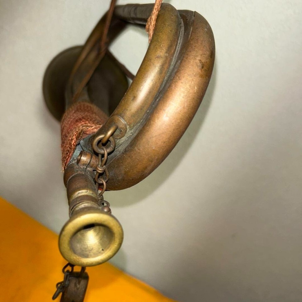 WW2 Imperial Japan Army Trumpet Horn Bugle Japanese From Japan used 3 ...