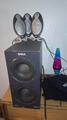 Dell Altec Lansing ADA995 THX 5.1 Speaker System w/ Super Subwoofer ...