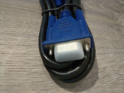 Super SVGA/VGA Monitor Male to Male Extension Cable, 6ft - (Blue) | eBay