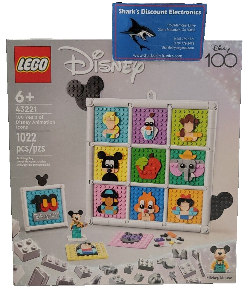 LEGO Disney: 100 Years of Disney Animation Icons (43221). BRAND NEW ...