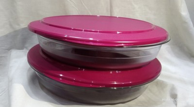 Tupperware Transparent Serving and Storing bowl 2 lit 2 pcs in a set | eBay