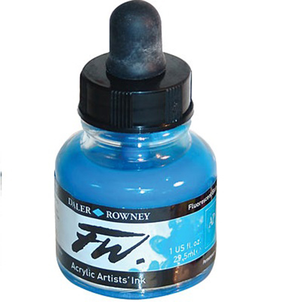 Daler Rowney FW Artists Acrylic Ink 29.5 ml - 45 Colours Available | eBay