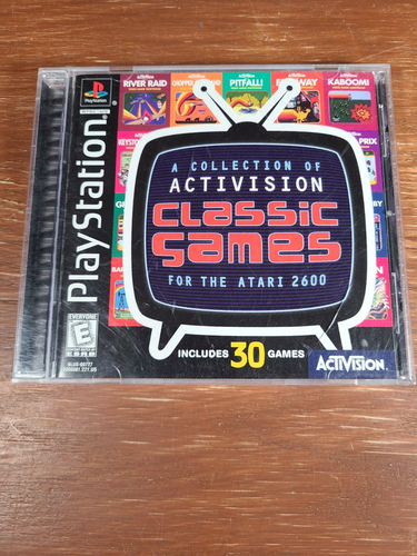 A Collection of Activision Classic Games for Atari 2600 (PlayStation 1 ...