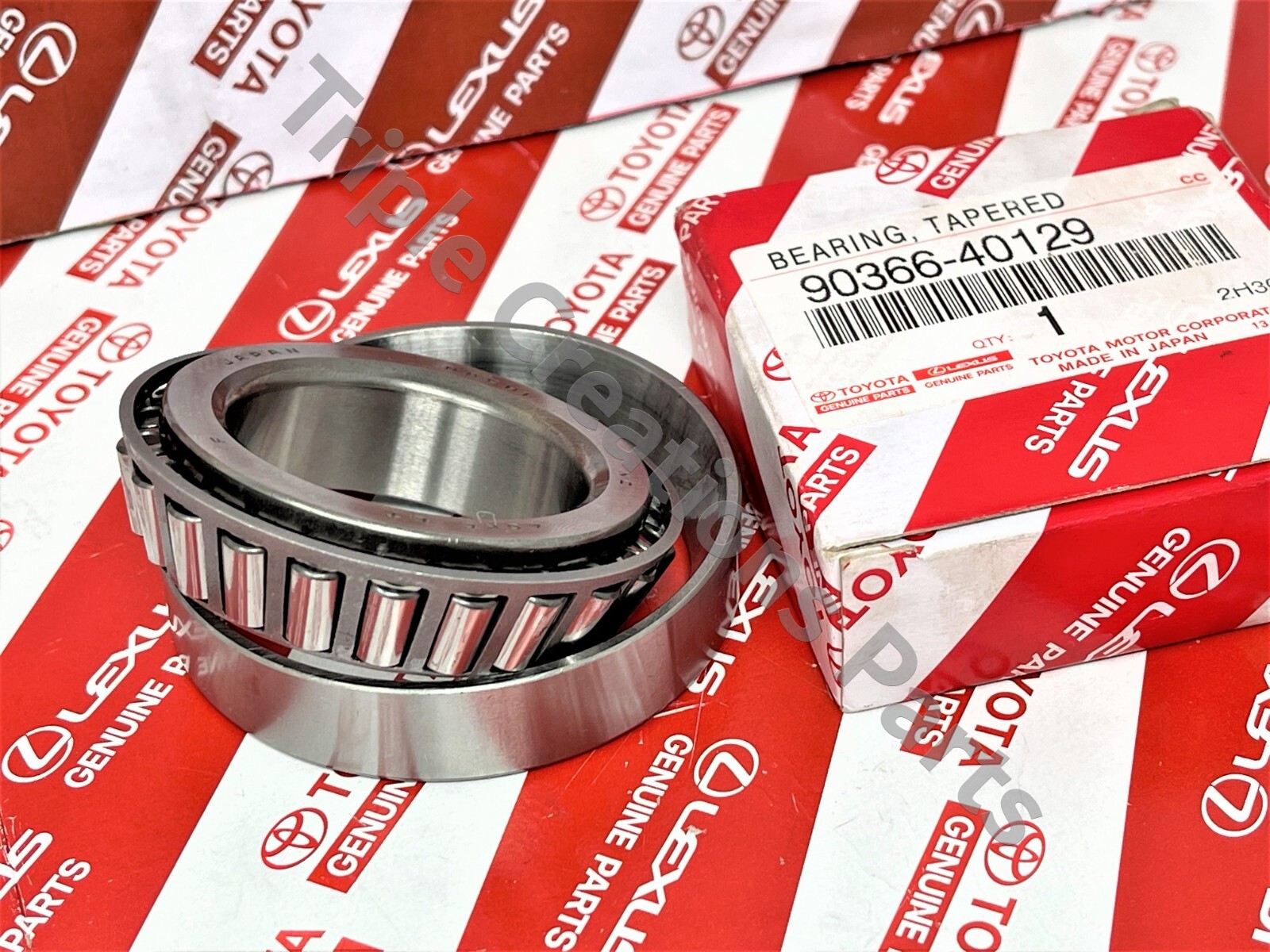 TOYOTA GENUINE 90366-40129 BEARING, TAPERED ROLLER OEM 9036640129 | eBay