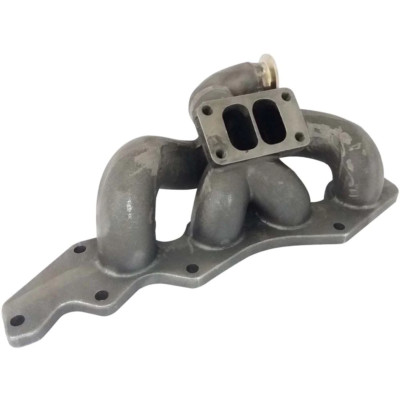 Ford Focus SE Duratec Twin scroll T3 turbo manifold 90 degree wastegate ...