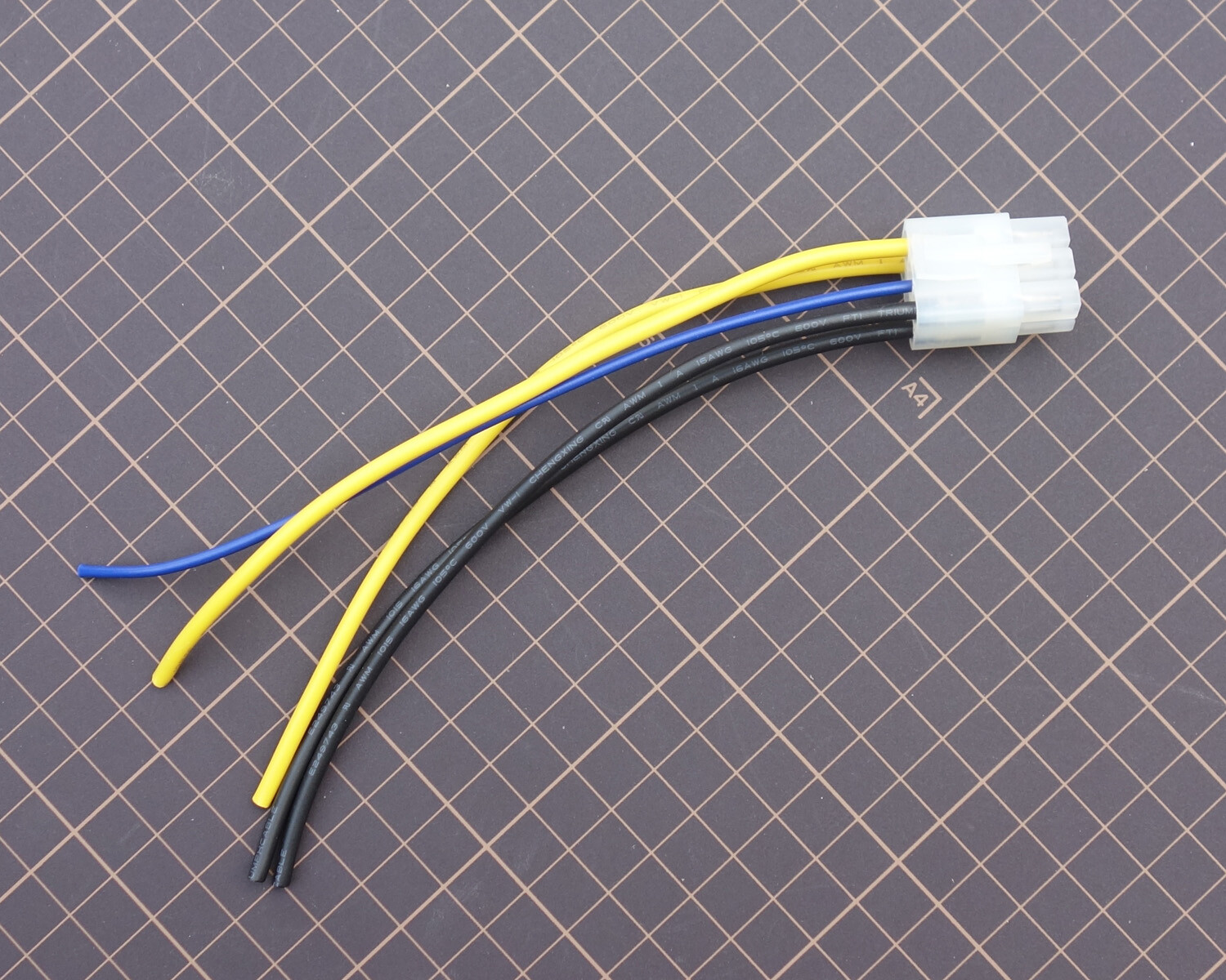 4-pin Plug/Socket Harness Power Cable Wire For Alpine 3519 3540 3550 ...