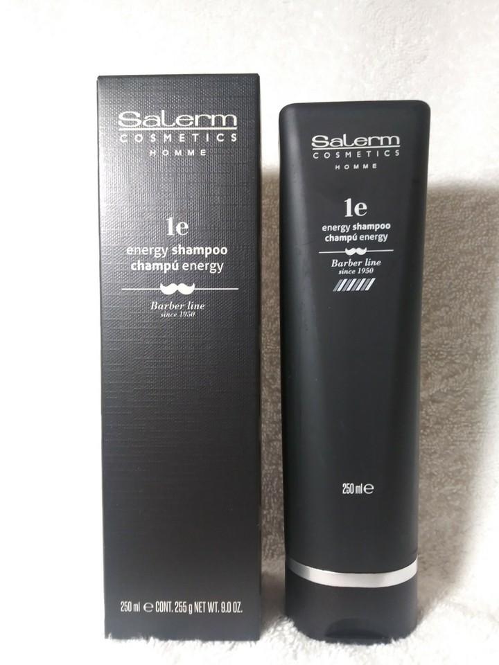 Salerm Homme Energy Shampoo 1e Men Barber Line- 250 ml/ 9 Oz. | eBay