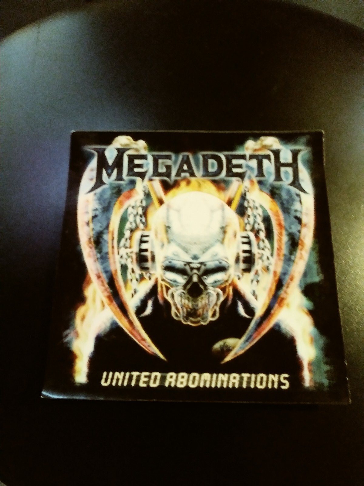Megadeth United Abominations Artwork