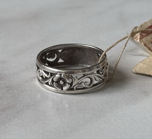 Vintage Russian Soviet Silver 916 Ring USSR Women's Jewelry 8 (18) New ...
