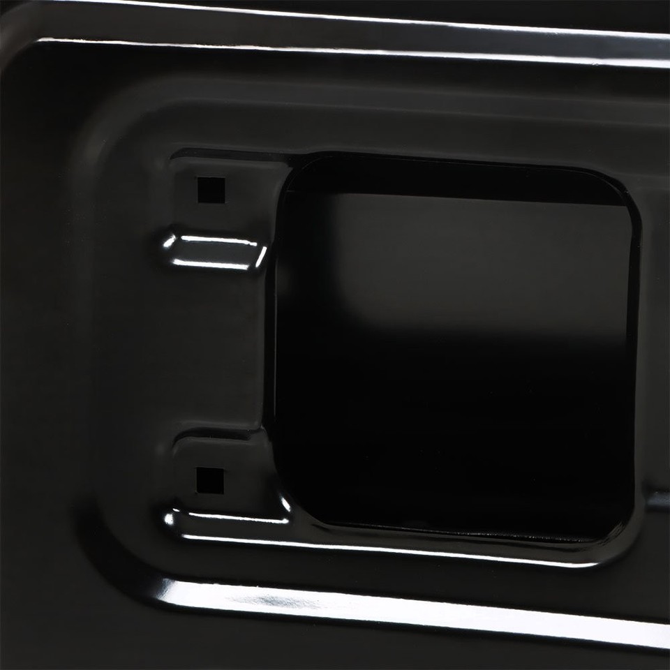 New For Chevy Silverado GMC Sierra 2014-2019 Black Steel Rear Tailgate ...