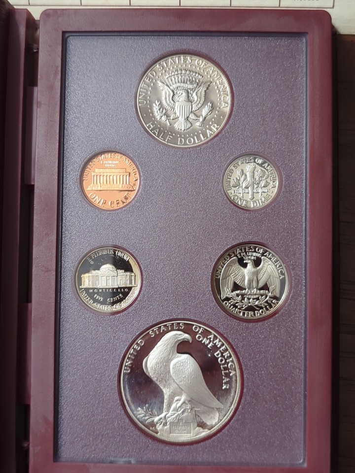 1984S Silver Proof Olympic Prestige Set W/Box - R40 | eBay