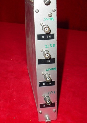 Input NIM BIN Module Plug-In Tennelec Ortec EG&G | eBay