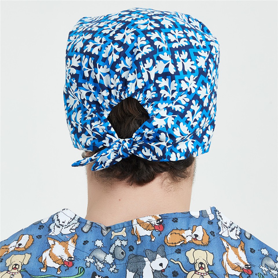 Medical Cap Doctor Surgical Hat Work Scrub Clean Nurse Head Cover ...