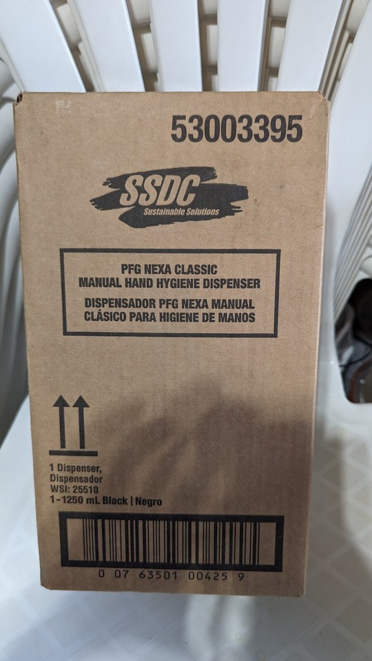 SSDC PFG Nexa Classic Manual Hand Hygiene Dispenser Black | eBay
