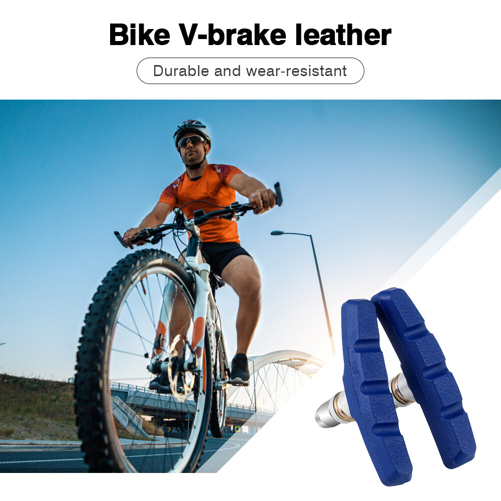 AU Bike Brake Blocks Rubber MTB Road Bike V Brake Pads Shoes Blocks ...